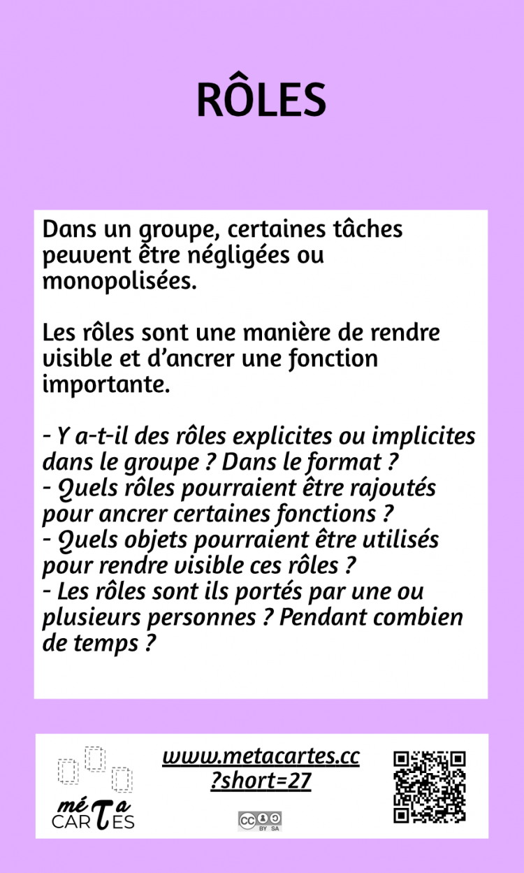 Faire ensemble: un jeu de cartes pour réinventer ses réunions – Lilian ...
